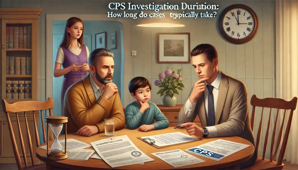 CPS Investigation Duration: How Long Do Cases Typically Take? - Bryan ...