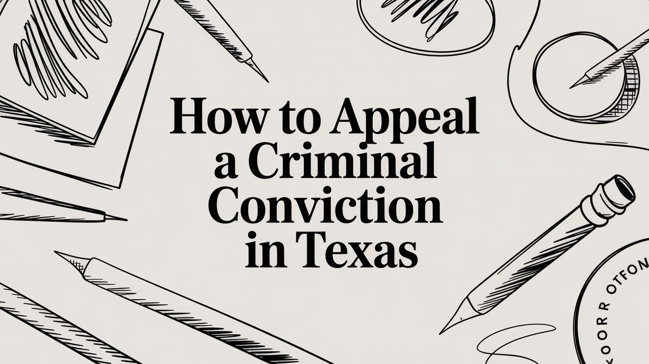 How to Appeal a Criminal Conviction in Texas
