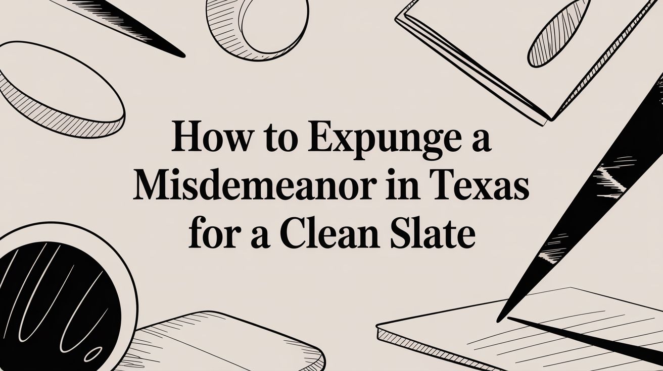 How to Expunge a Misdemeanor in Texas for a Clean Slate
