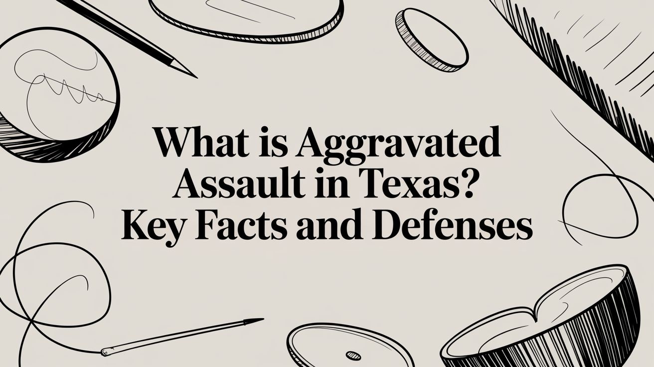 What is aggravated assault in texas? Key facts and defenses